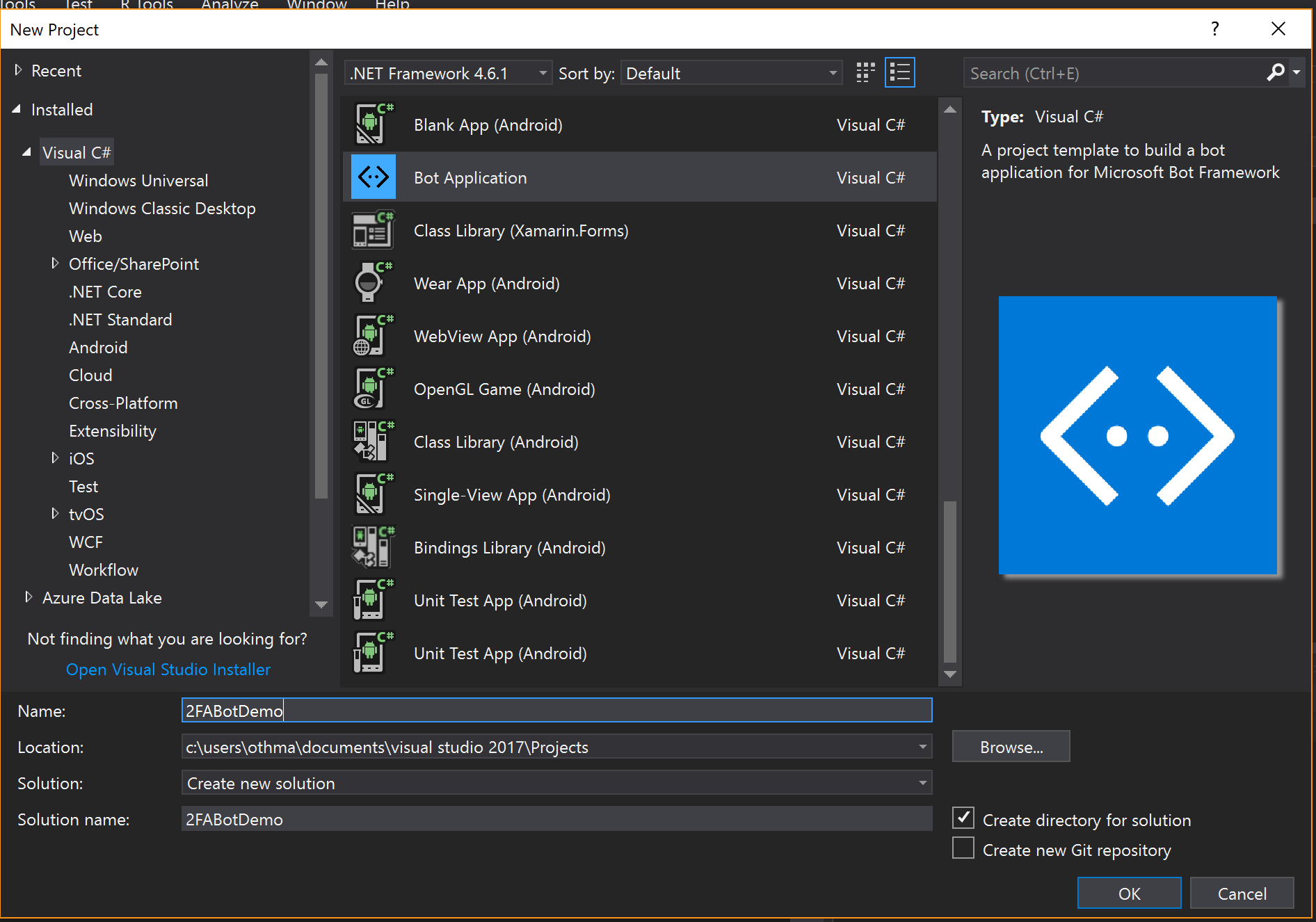 Add 2FA to a Microsoft bot with Nexmo’s Verify API